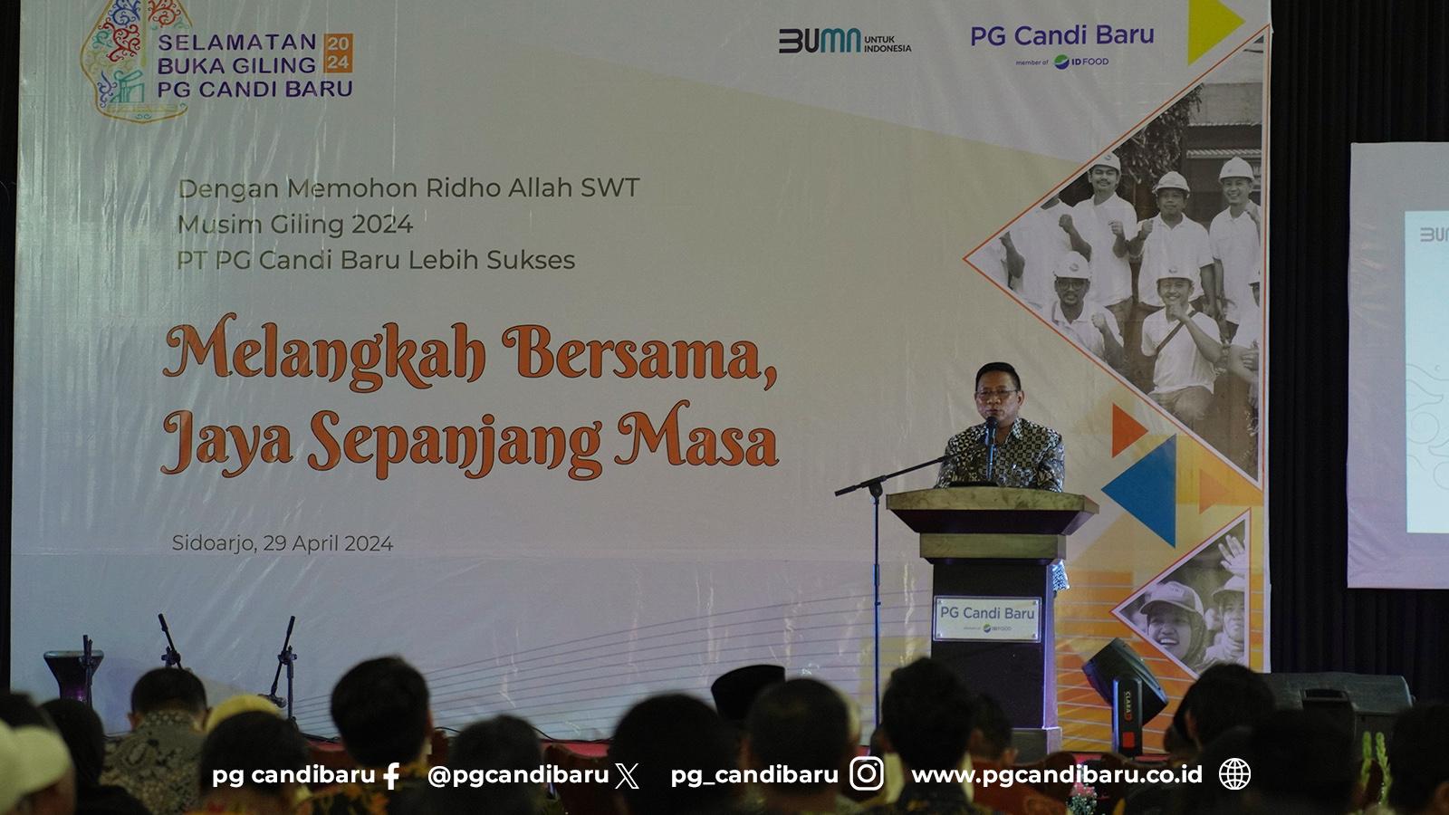 Pembukaan Selamatan Buka Giling Tahun 2024
